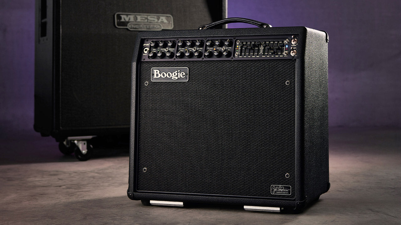 Introducing the MESA/Boogie JP-2C 1x12 combo, a collaboration with Dream Theater guitarist John ...