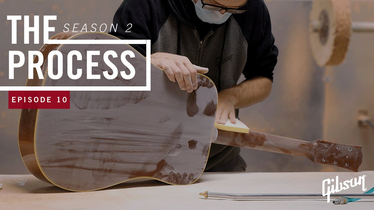Buffing Guitars At Gibson Acoustic | The Process S2 EP10
