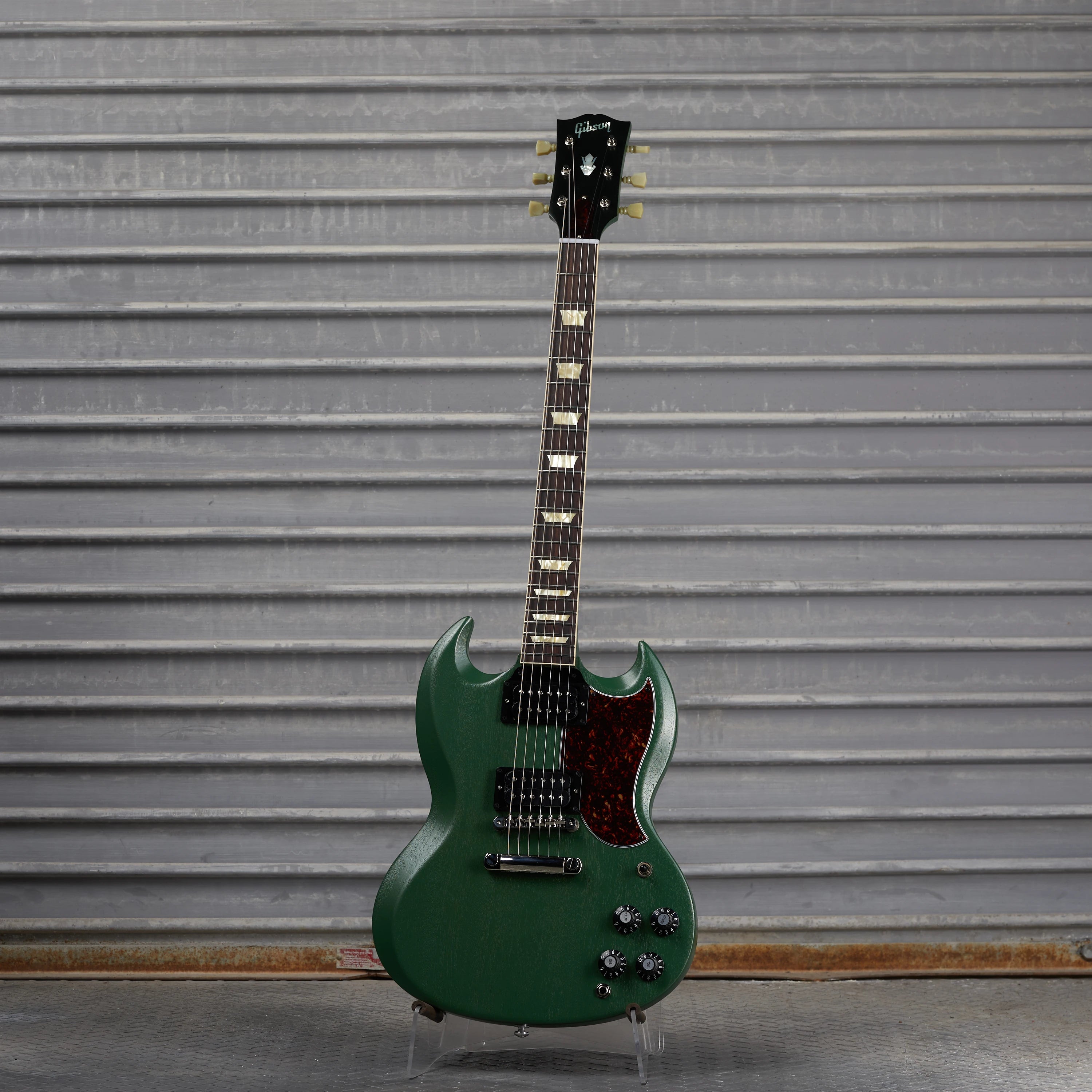 Gibson Mod™ Collection A Mod Collection 1961 Les Paul SG Standard Reissue Stop Bar in Forest Moss