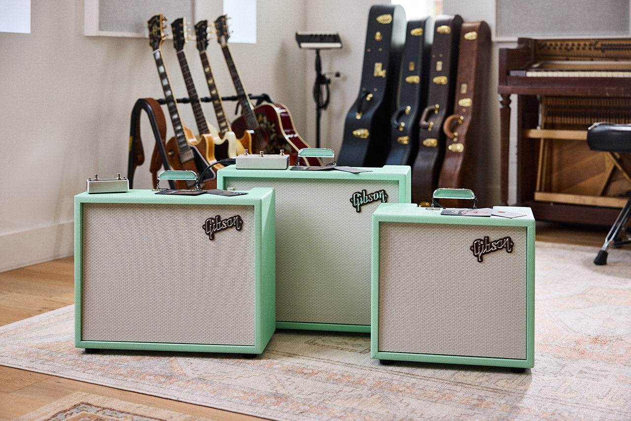 Gibson Falcon amps: now available in Surf Bronco - Gibson Gazette