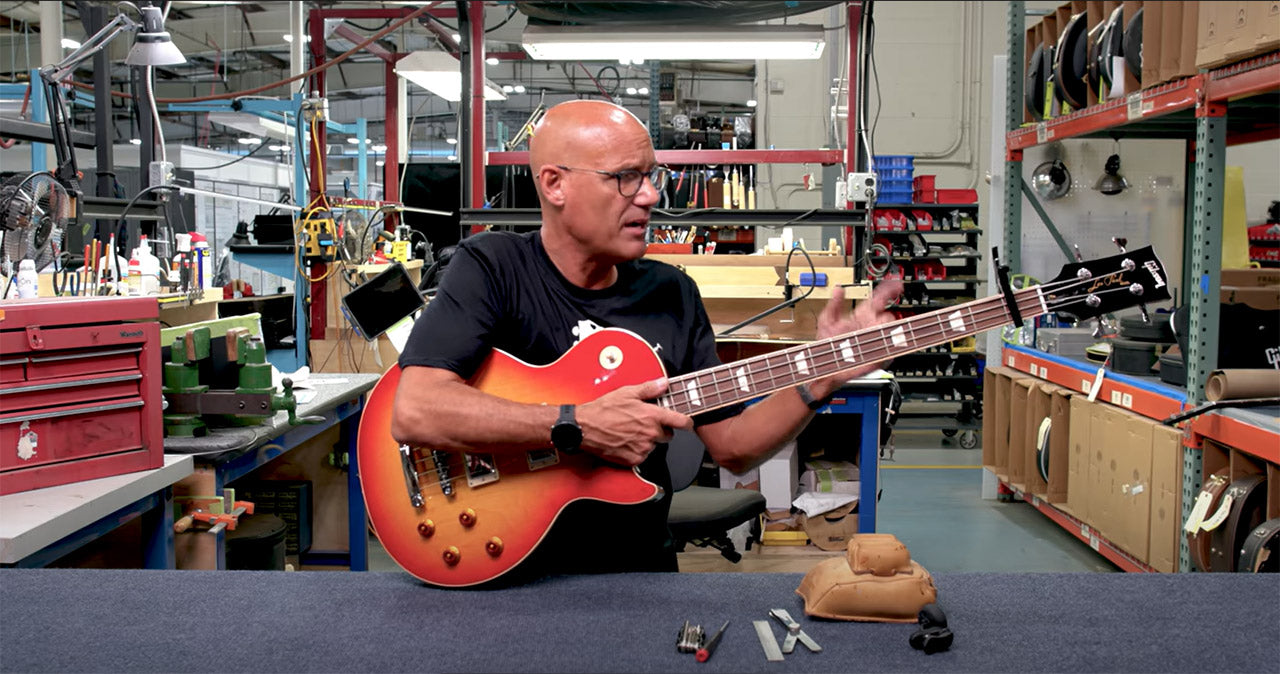 Video: How to adjust and set up your bass guitar - Gibson Gazette