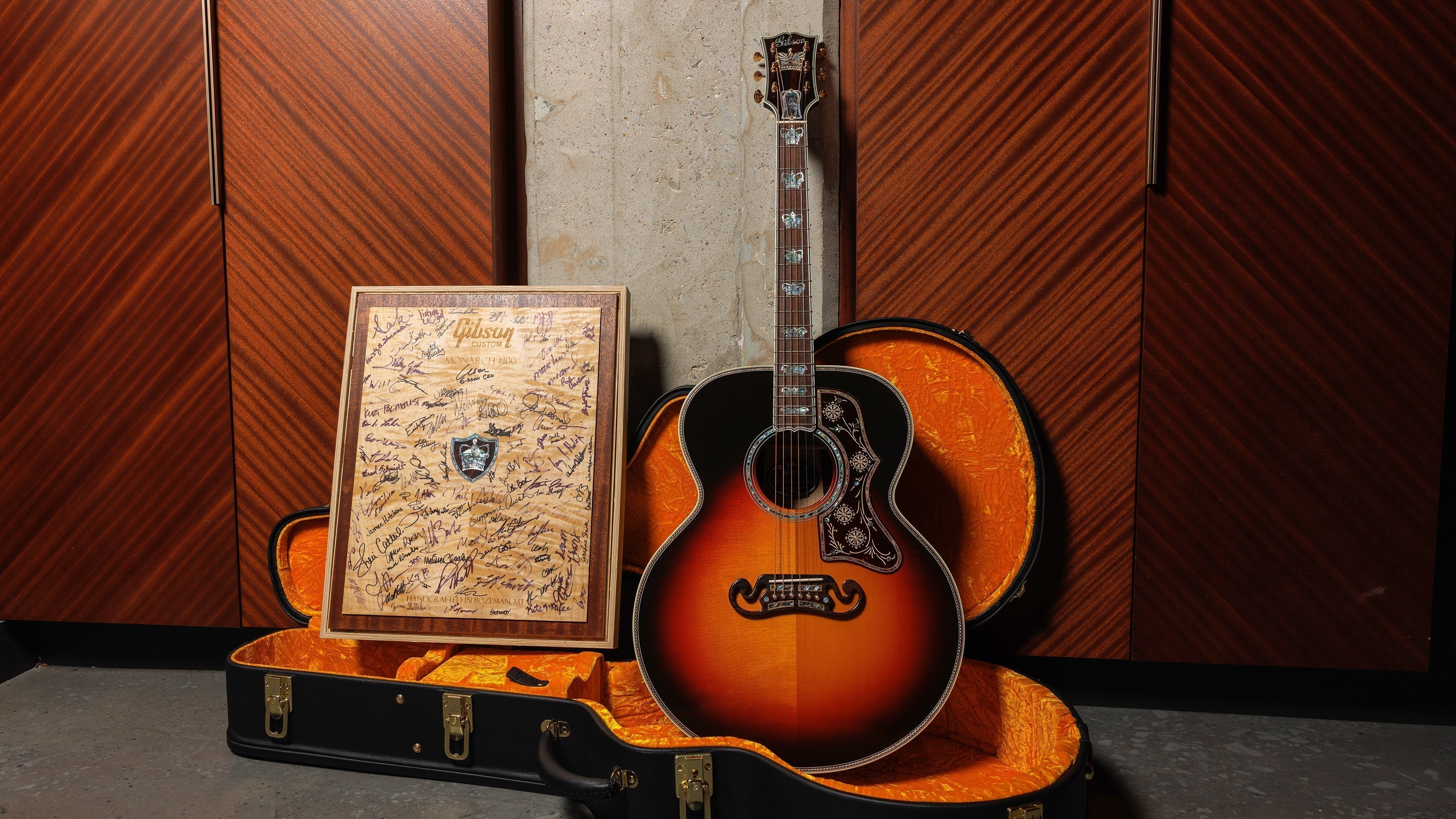Meet the Gibson Custom SJ-200 Monarch #100 Brazilian Rosewood
