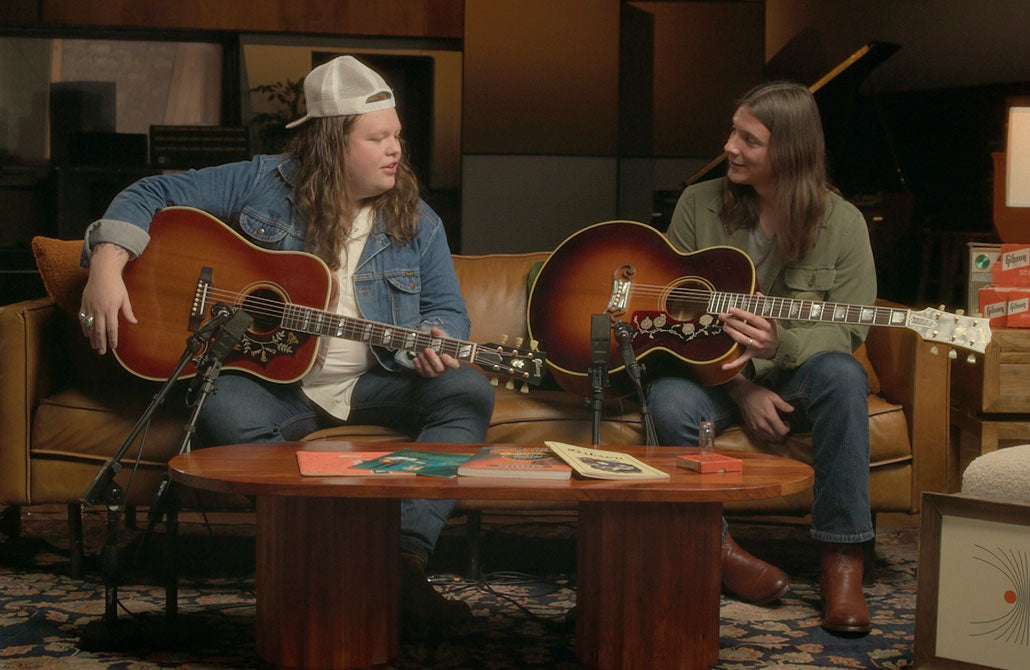 Marcus King and Drew Smithers play the new Gibson Custom Murphy Lab ac