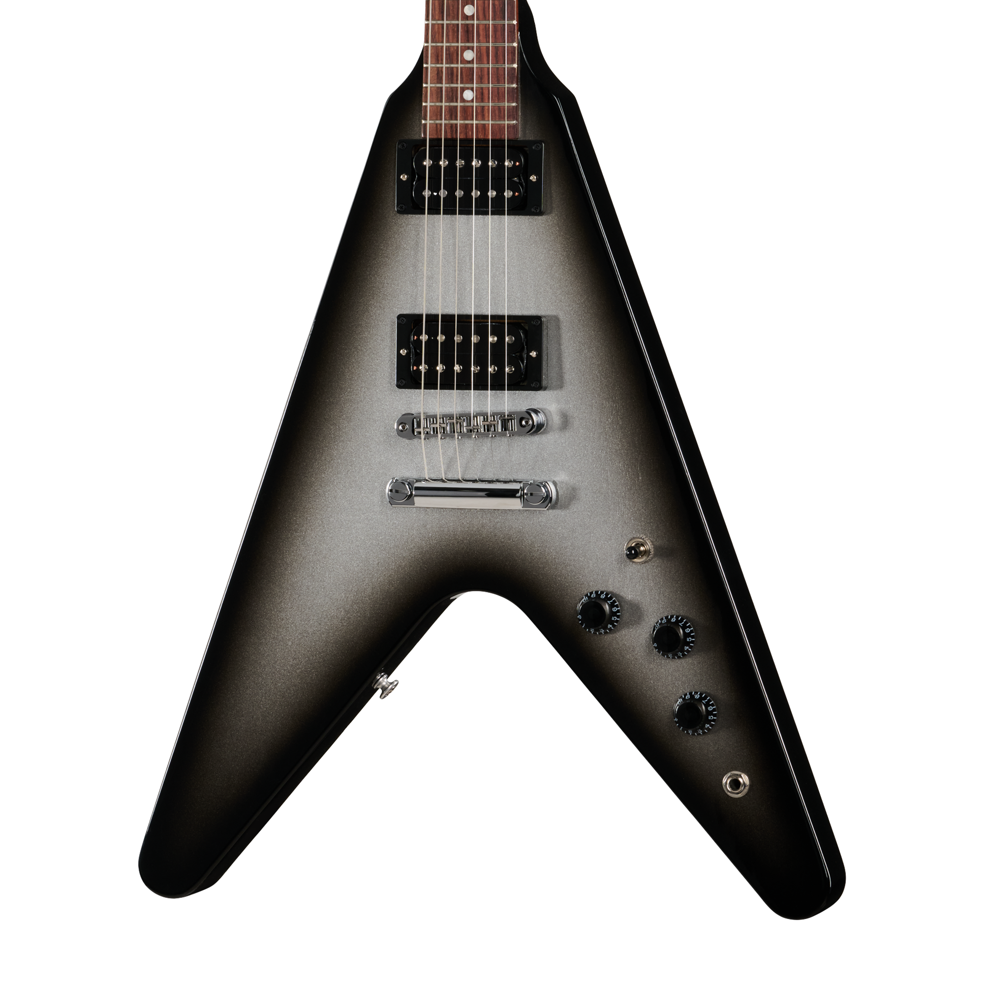 Gibson Flying V 80s, Silverburst, Exclusive