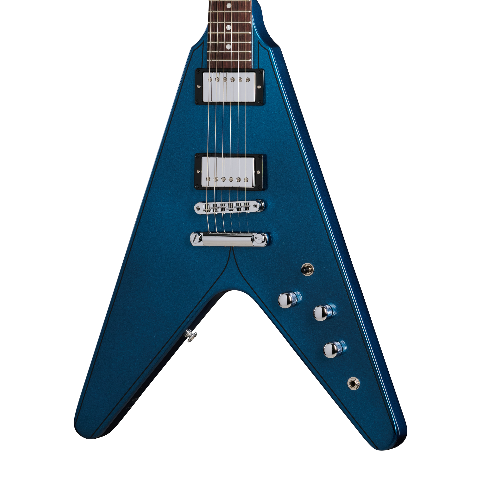 Gibson Mod™ Collection Flying V 80s, Front Action Blue